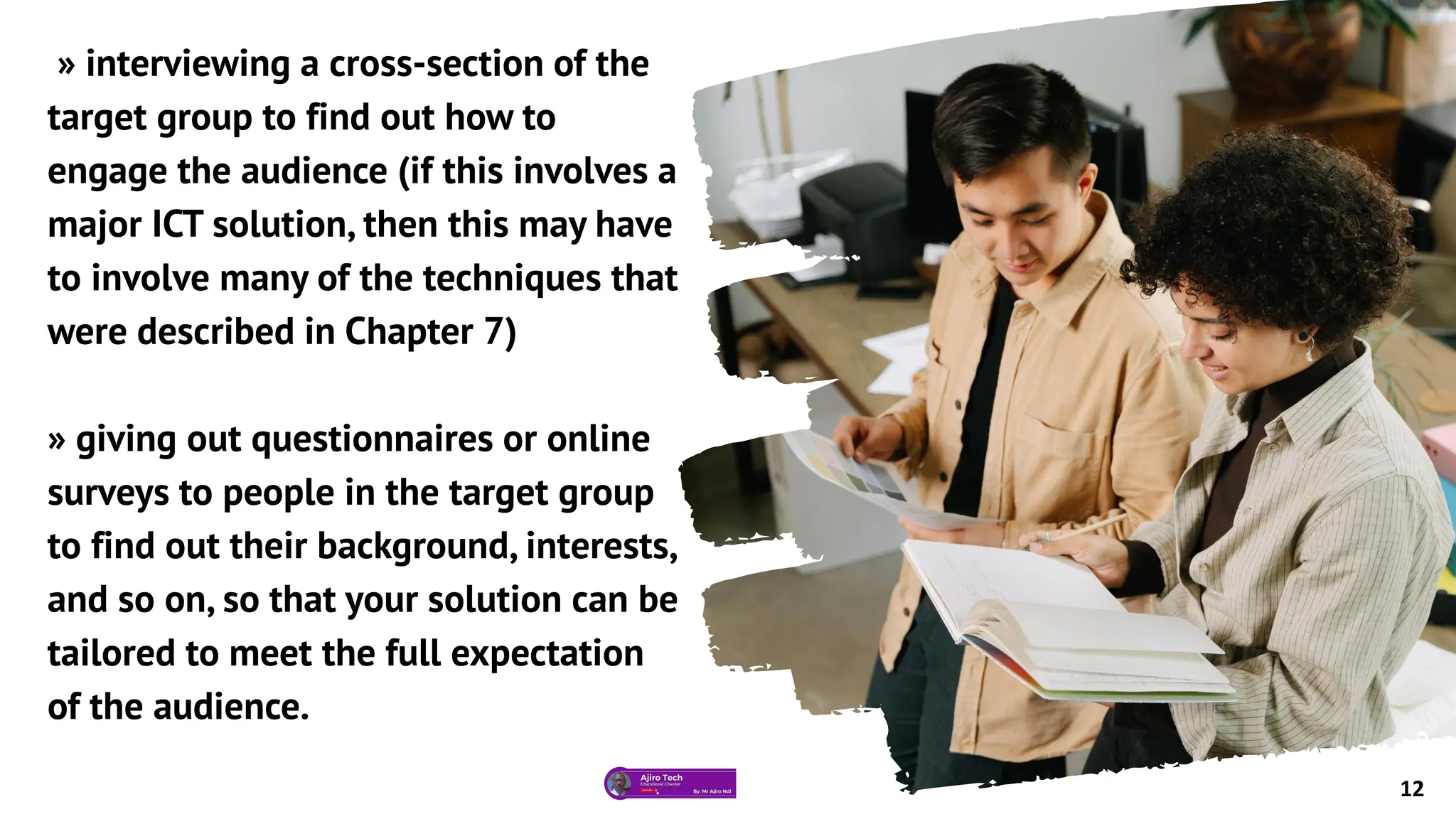 IGCSE ICT (0417) - Audiences - Ajiro Tech | PDF