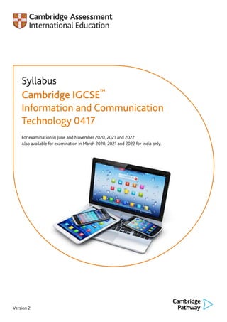 Igcse ict syllabus | PDF