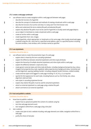 Igcse ict syllabus | PDF