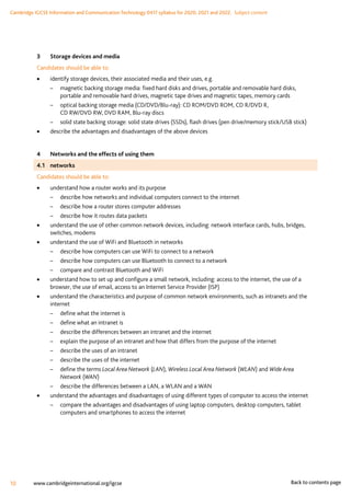 Igcse ict syllabus | PDF