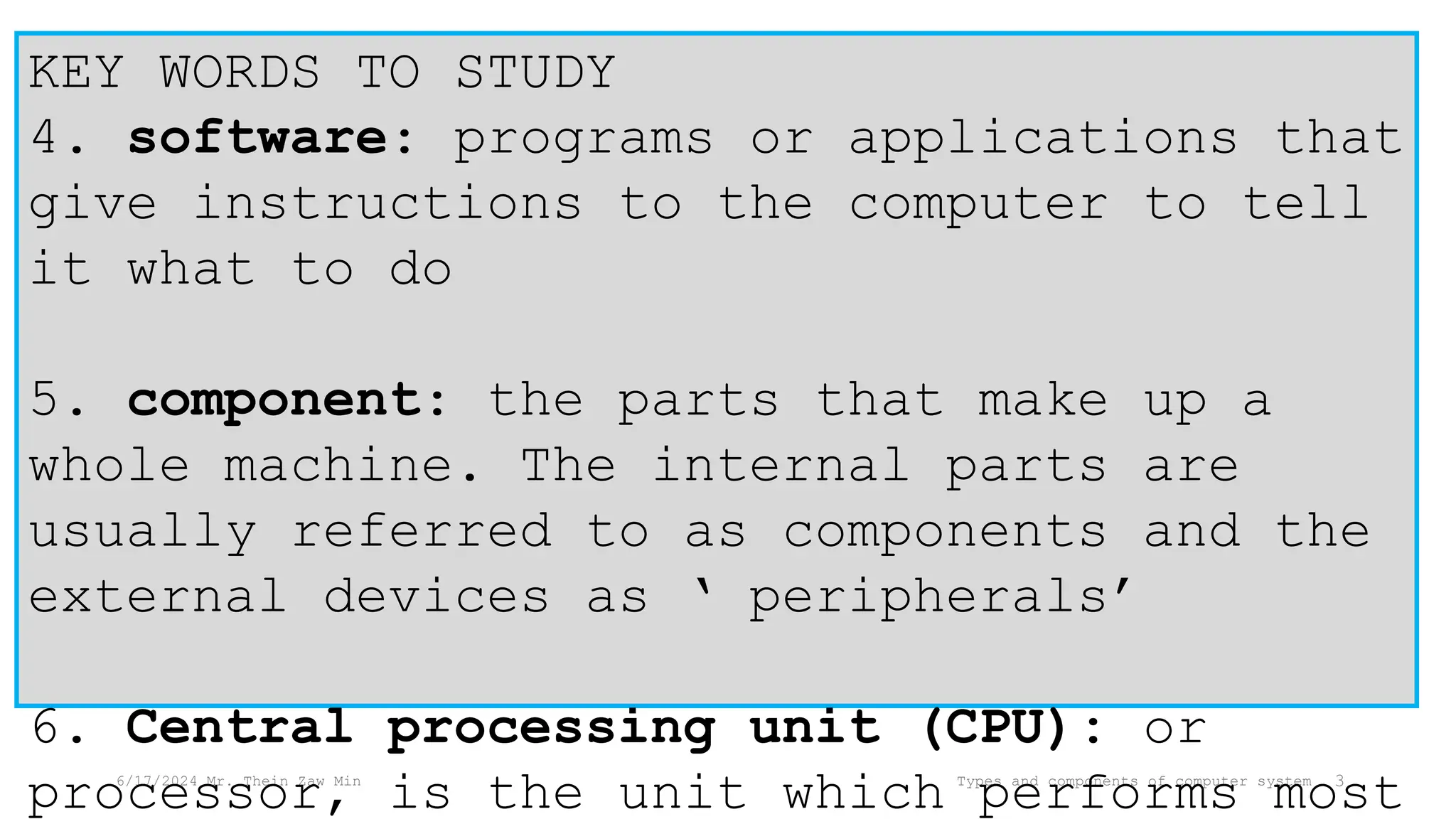 IGCSE Information and communication Key words.pptx