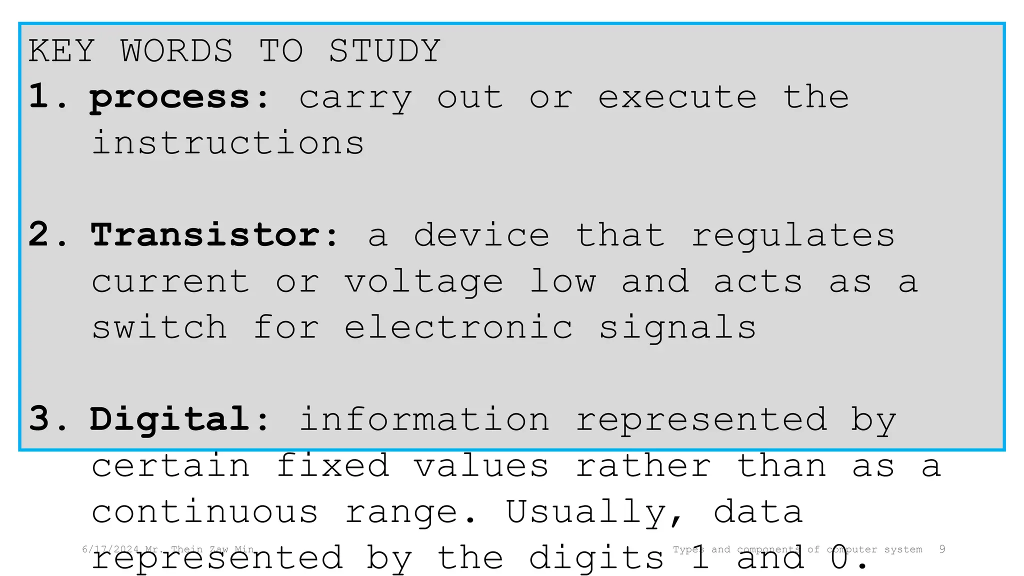 IGCSE Information and communication Key words.pptx