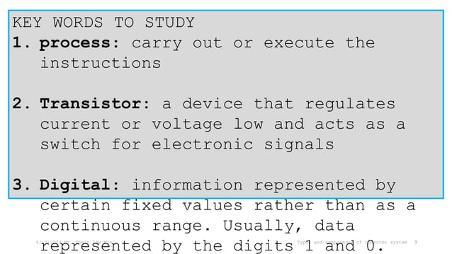 IGCSE Information and communication Key words.pptx
