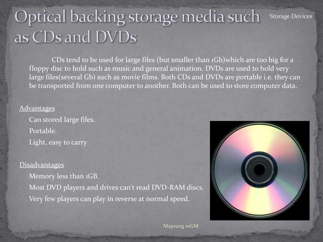 Storage Devices | PPT