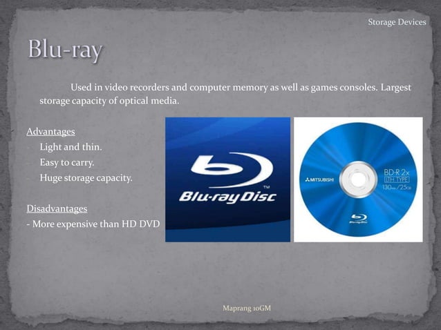 Storage Devices | PPT