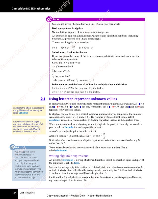 IGCSE Mathematics Textbook full version .pdf | Educational Assessment ...