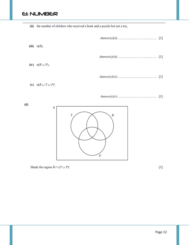 Igcse 0580 math extended:NUMBER | PDF | Education