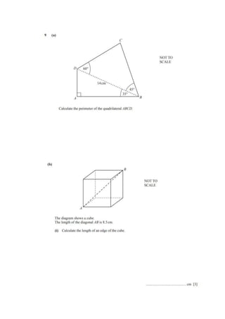 IGCSE MATHS- TRIGONOMETRY CLASS WORK (2).pdf