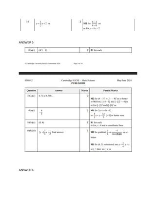 IGCSE MATHS COORDINATE GEOMETRY ANSWERS.pdf