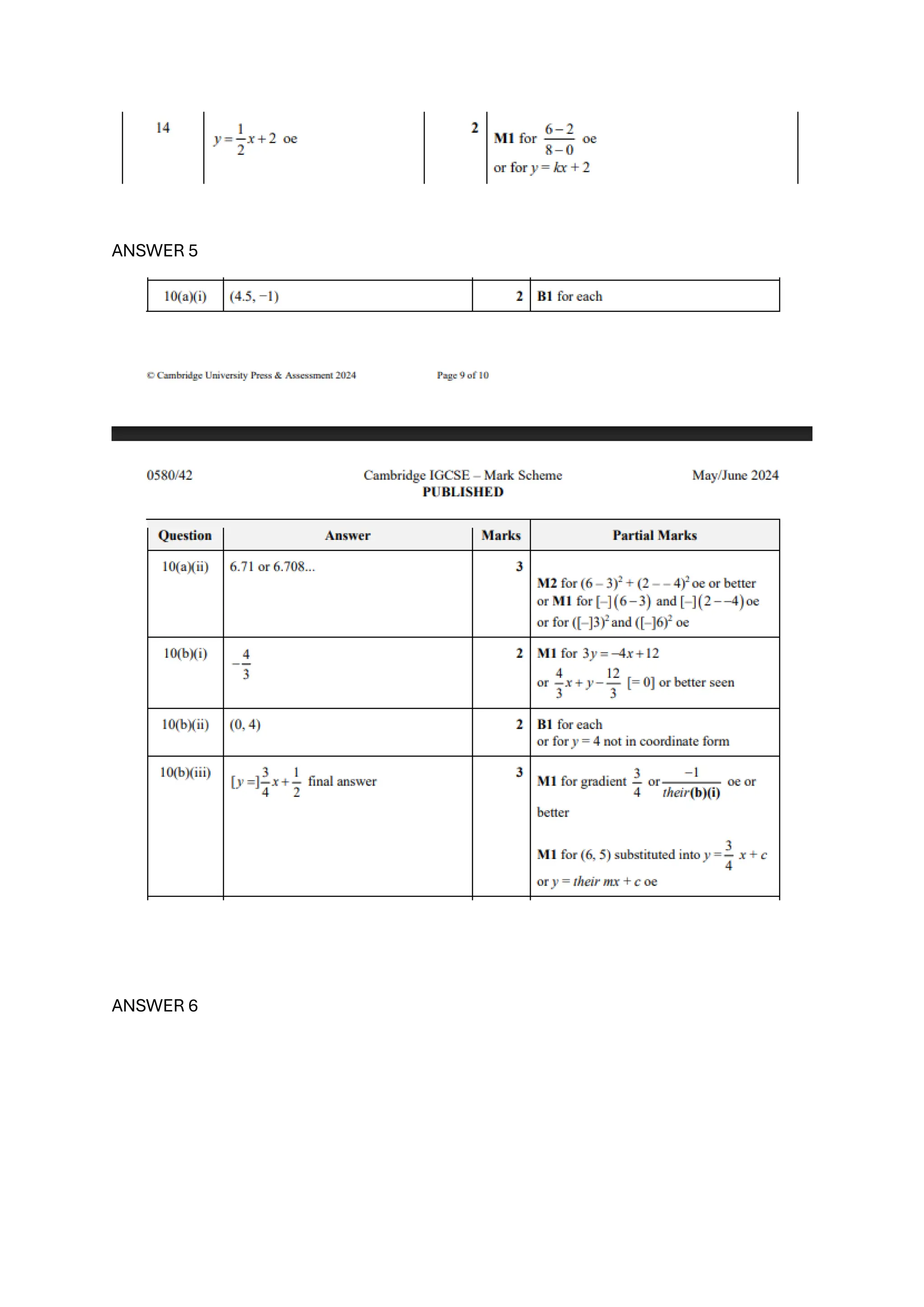 IGCSE MATHS COORDINATE GEOMETRY ANSWERS.pdf