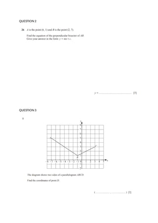 IGCSE MATHS COORDINATE GEOMETRY QUESTIONS.pdf
