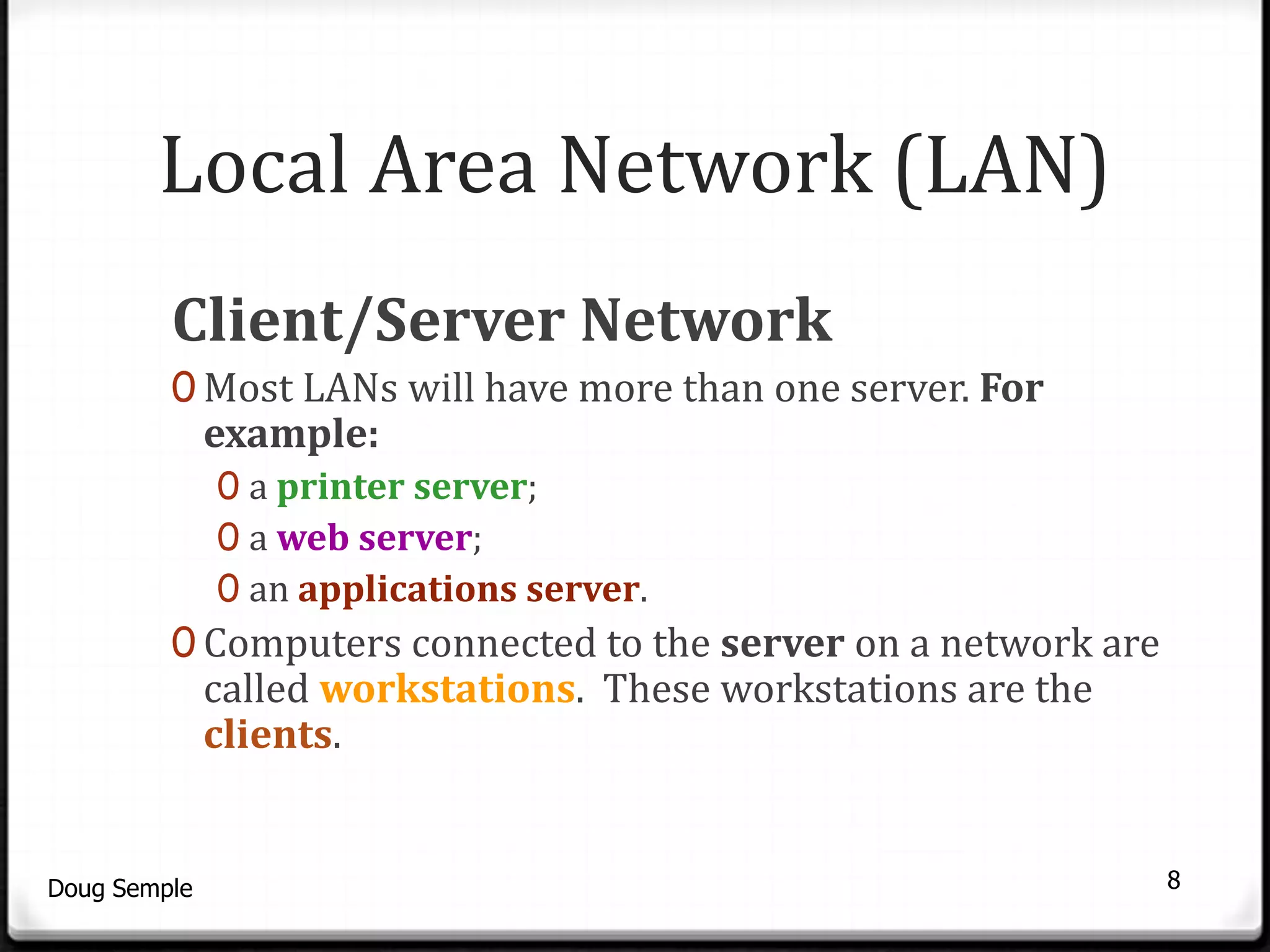 iGCSE networks | PPTX | Computer Networking | Computing