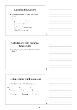IGCSE Physics notes | PDF