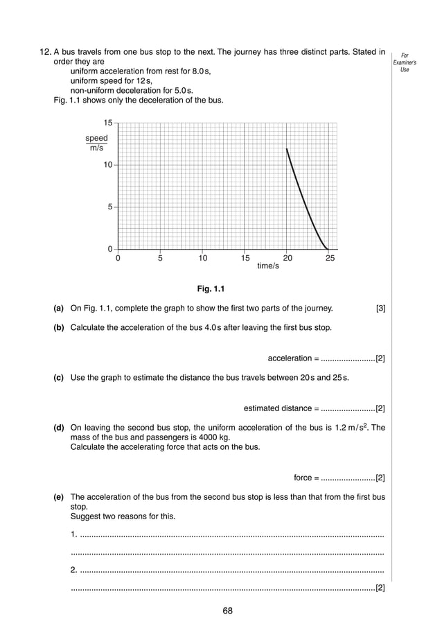 IGCSE Physics notes