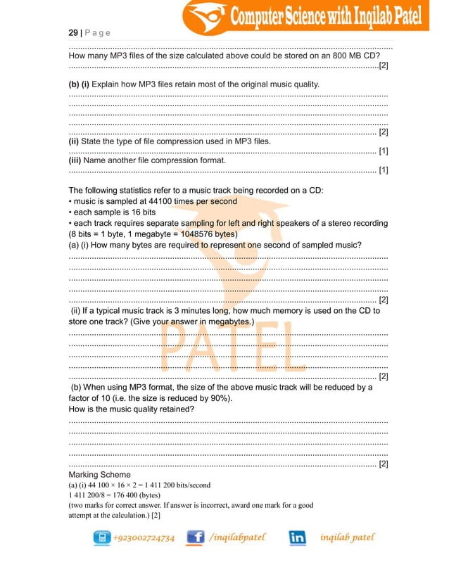 Igcse And O Level Computer Workbook For P1 By Inqilab Patel Pdf