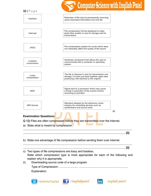 Igcse And O Level Computer Workbook For P1 By Inqilab Patel Pdf 