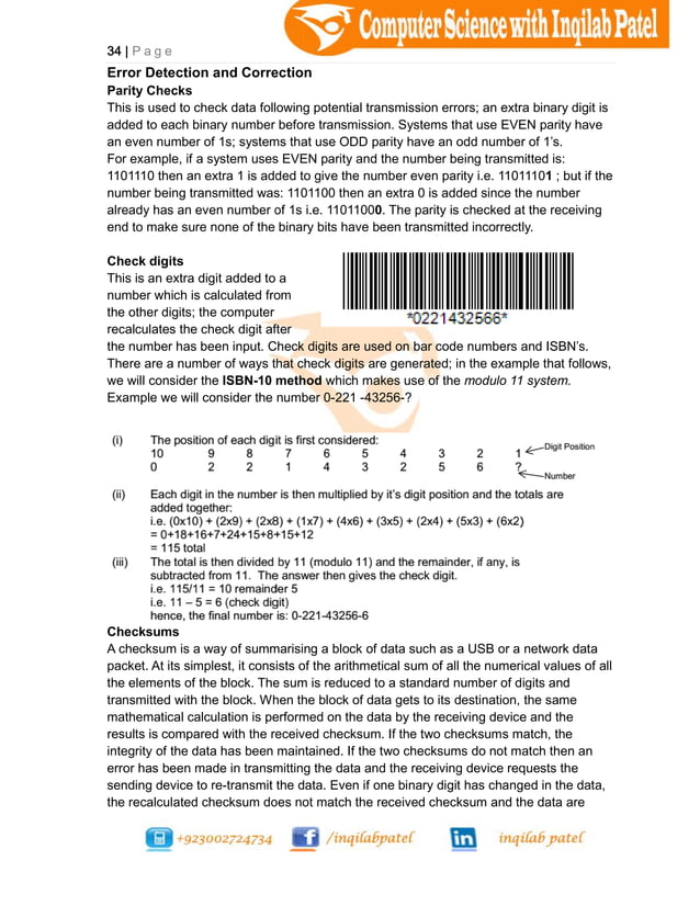 Igcse And O Level Computer Workbook For P1 By Inqilab Patel Pdf