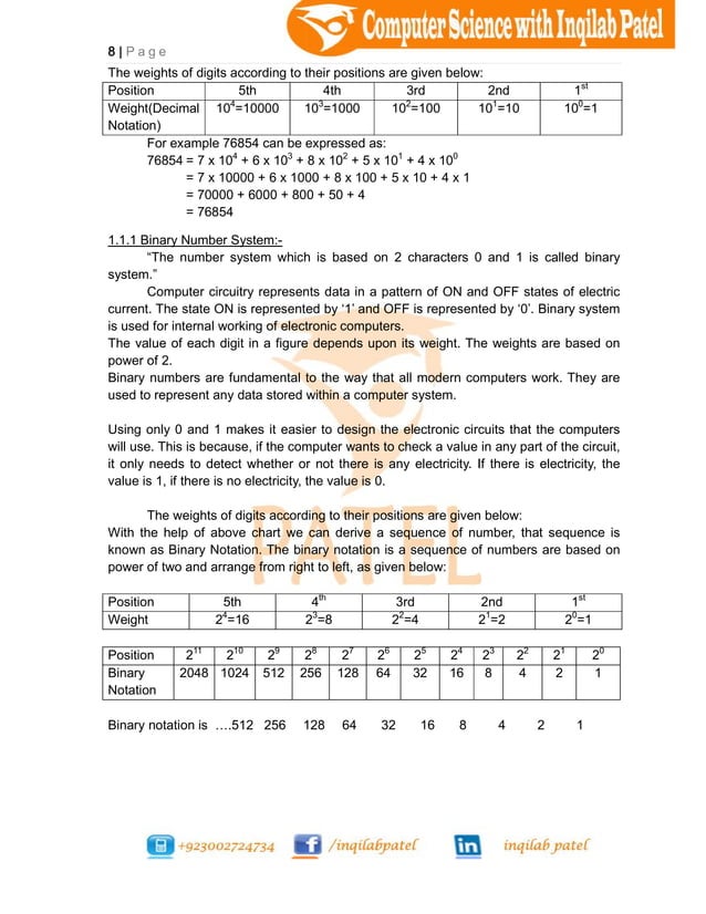 Igcse And O Level Computer Workbook For P1 By Inqilab Patel Pdf