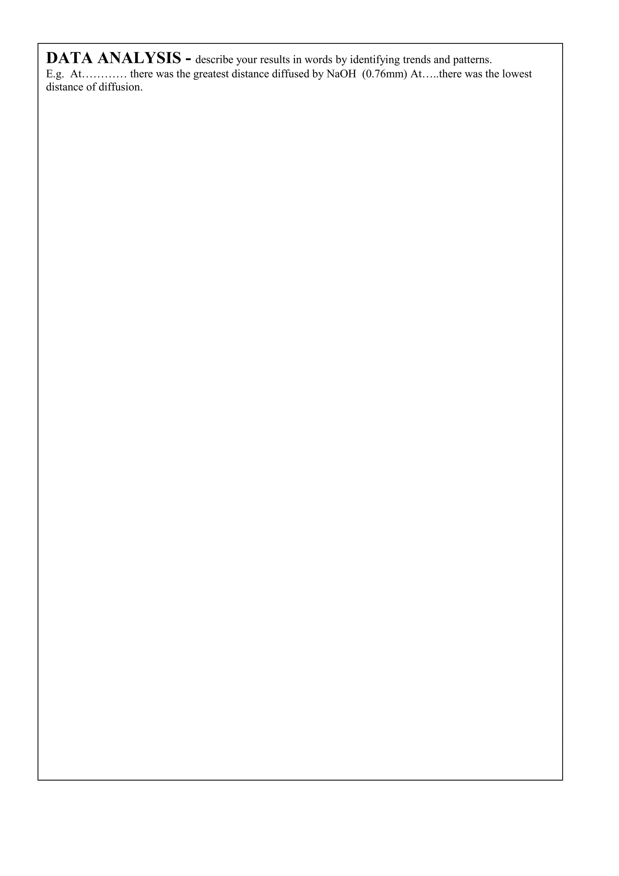 IGCSE planning an investigation student booklet | DOC