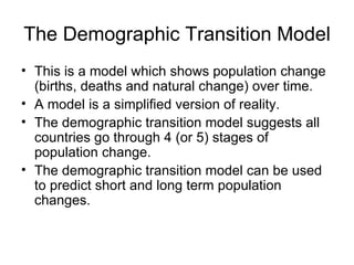 Igcse Population Change Review | PPT