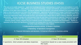 IGCSE Information Evening | PPT