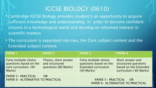 IGCSE Information Evening | PPT