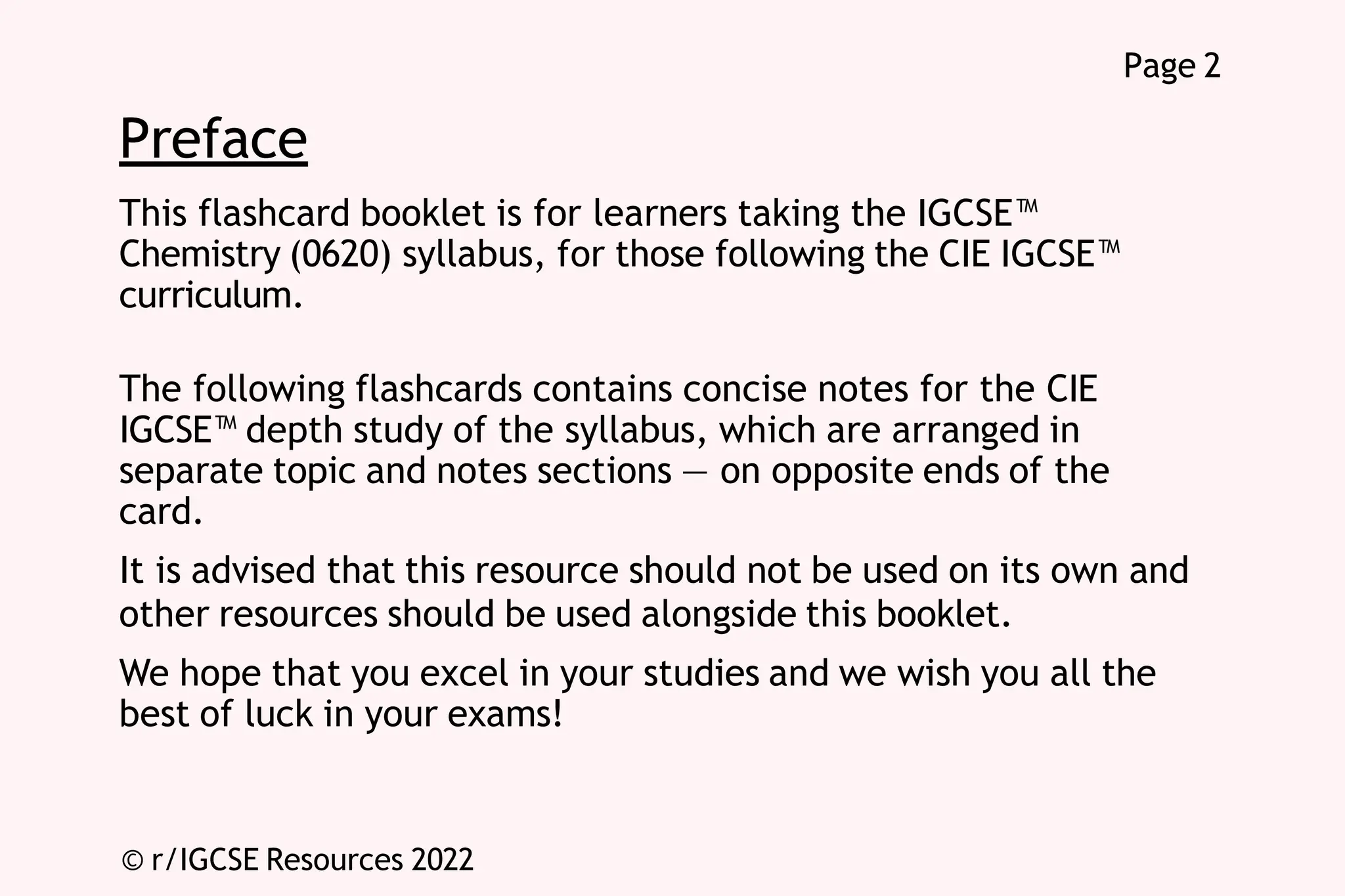 IGCSE Resources - Chemistry Flashcards - Chapter 1 (The States of ...
