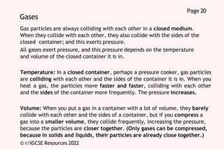 IGCSE Resources - Chemistry Flashcards - Chapter 1 (The States of ...