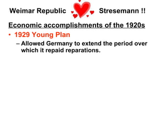 Weimar and Nazi Germany | PPT