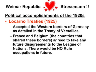 Weimar and Nazi Germany | PPT