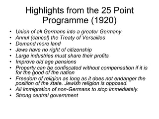Weimar and Nazi Germany | PPT