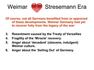 Weimar and Nazi Germany | PPT