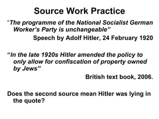 Weimar and Nazi Germany | PPT