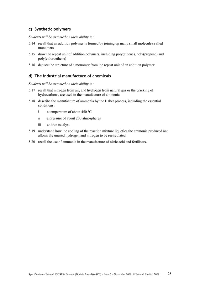 IGCSE Science Double Award Specification | PDF IGCSE Science Double Award Specification | PDF