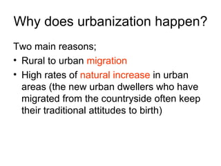 Igcse Settlement Change Review | PPT