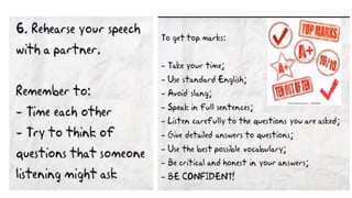 Igcse speaking ppt | PPTX