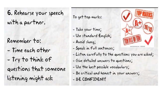 Igcse speaking ppt | PPTX