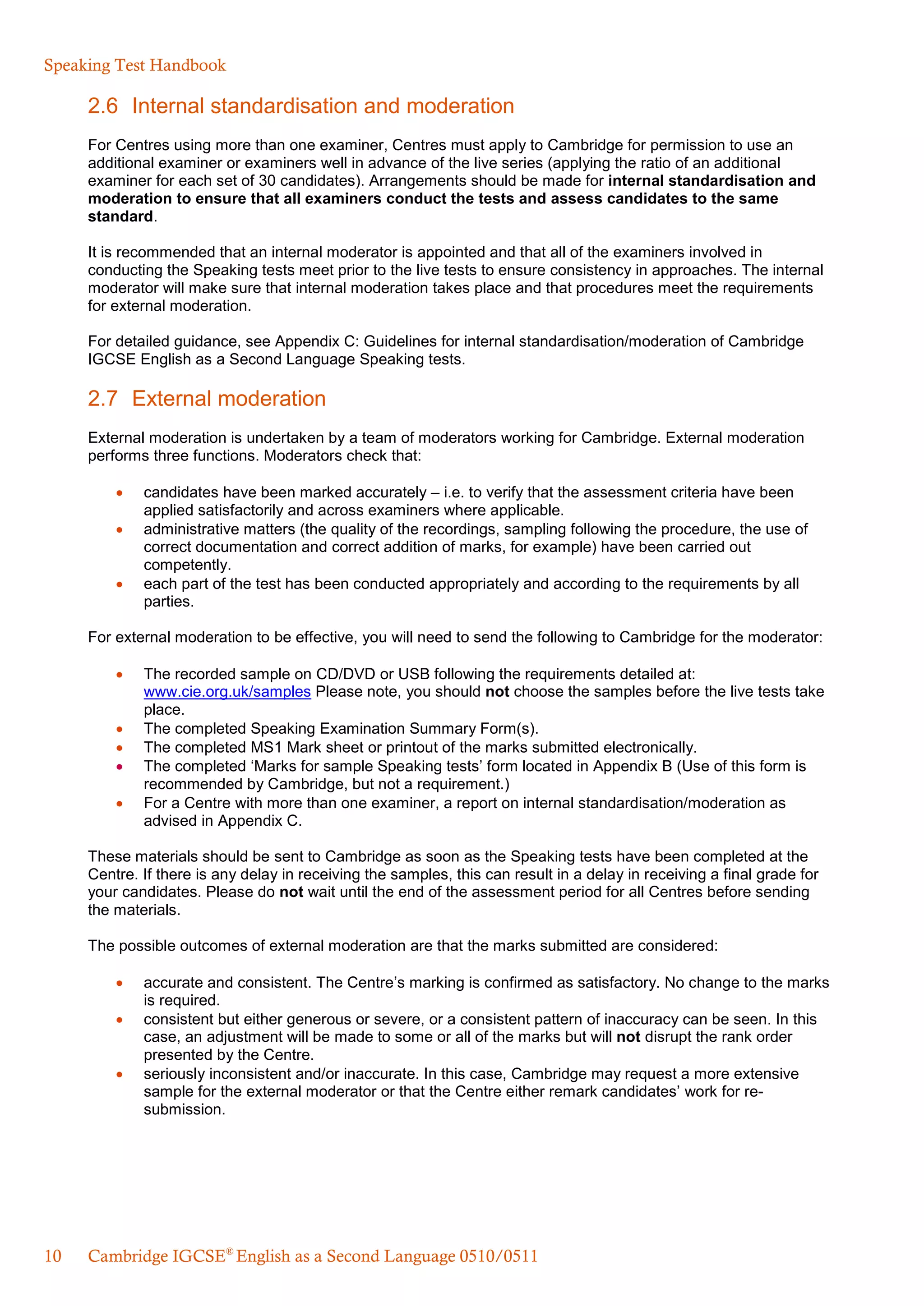 Igcse speaking test3 | PDF