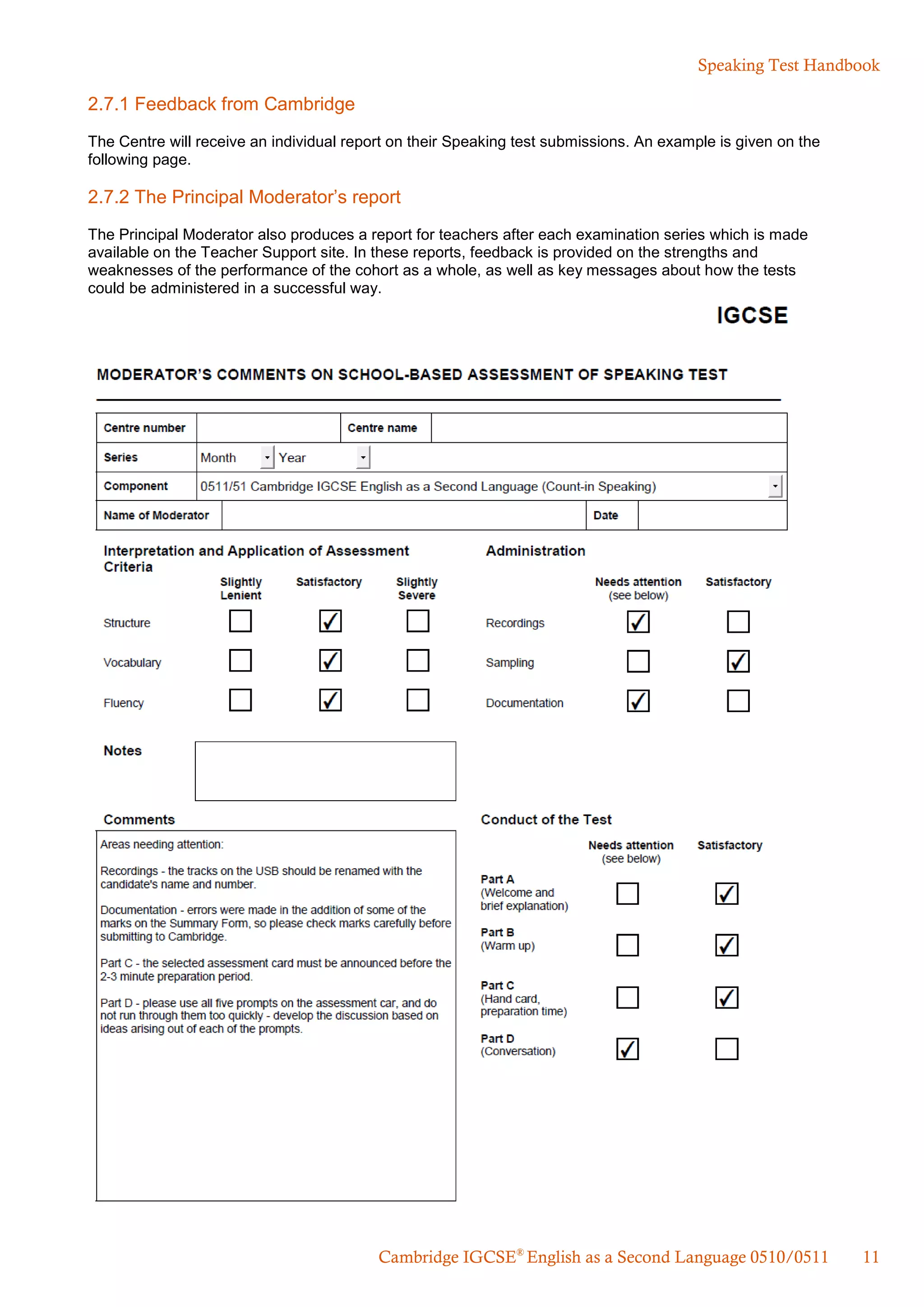 Igcse speaking test3 | PDF
