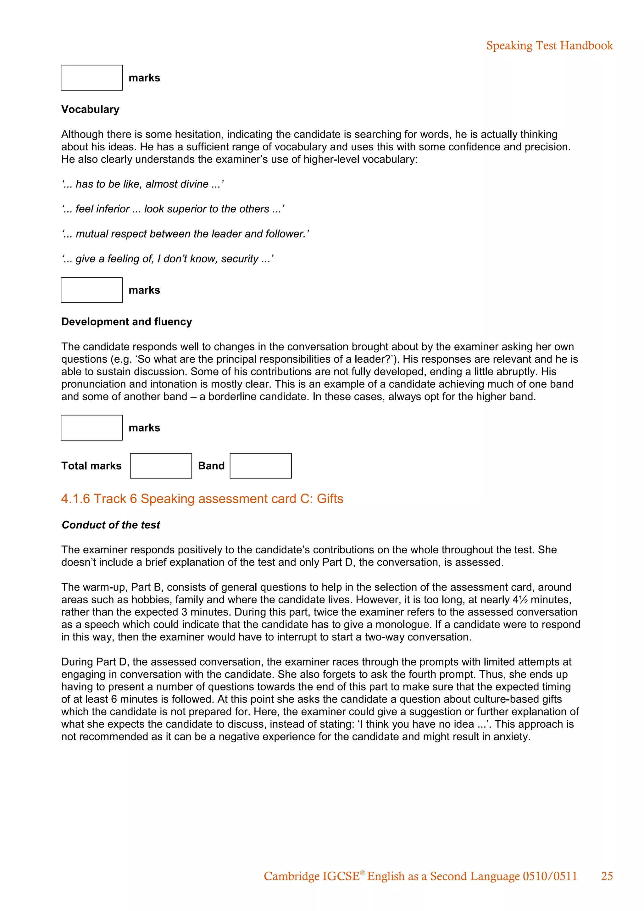 Igcse speaking test3 | PDF