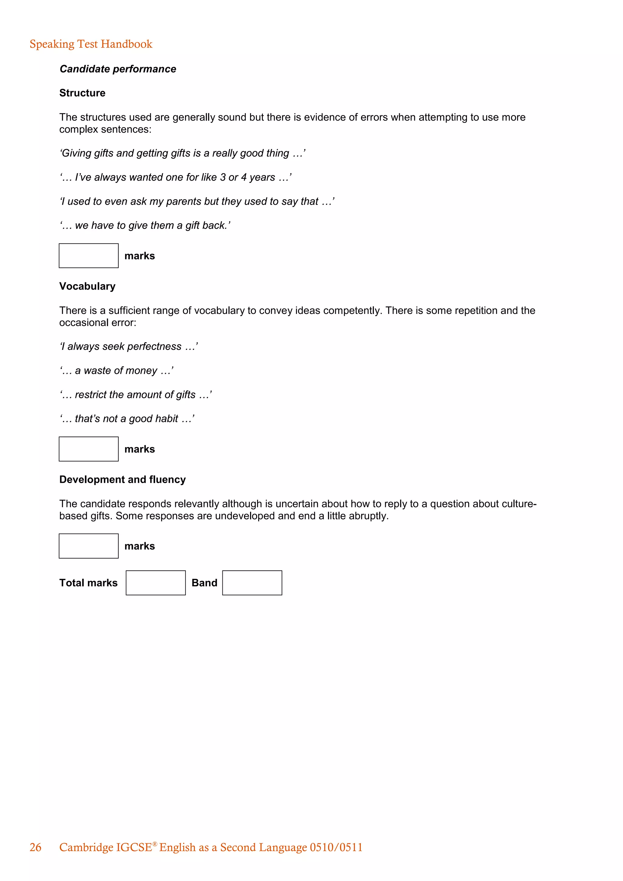 Igcse speaking test3 | PDF