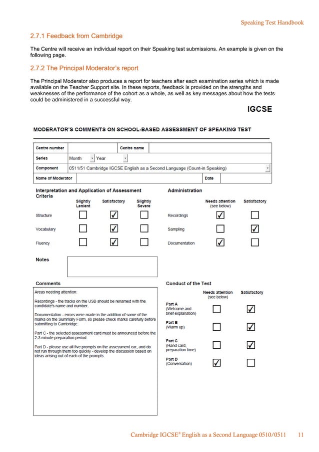 Igcse speaking test3 | PDF
