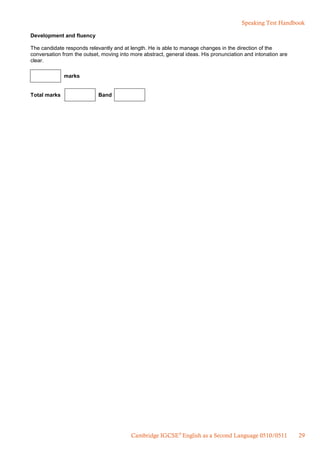 Igcse speaking test3 | PDF