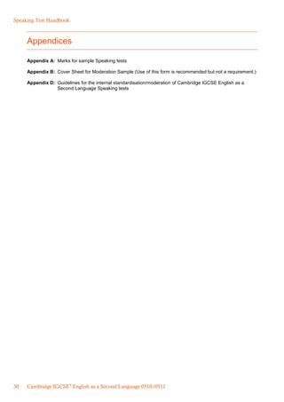 Igcse speaking test3 | PDF