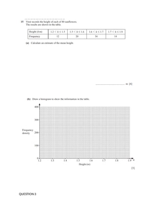 IGCSE STATISTICS PRACTICE PAST QUESTIONS.pdf