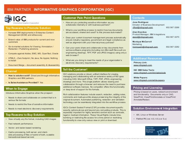 IGC Solutions for IBM ECM