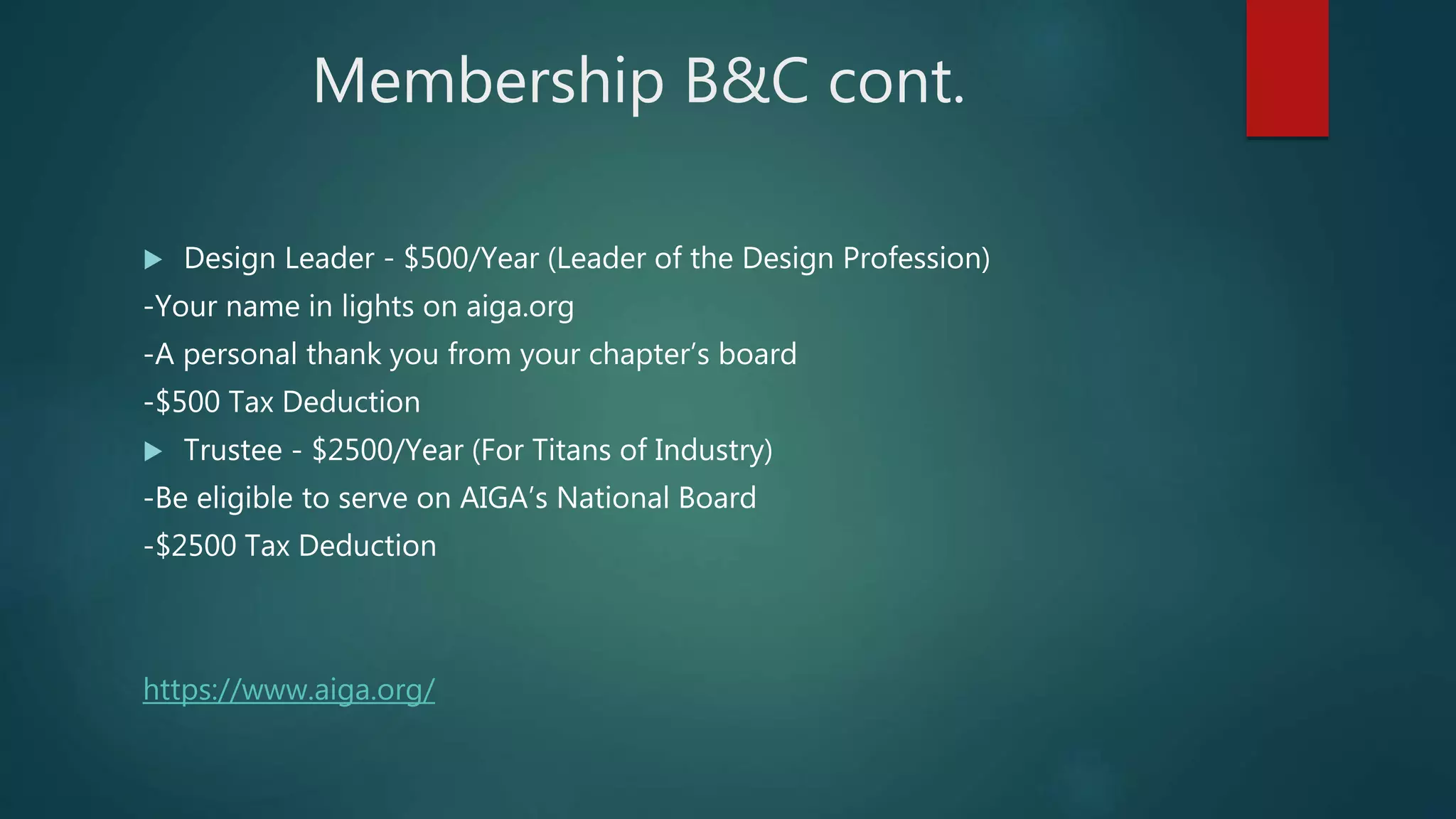 IGDA & AIGA Info and Comparison | PPT