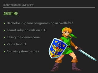 Technical presentation of IGDB.com