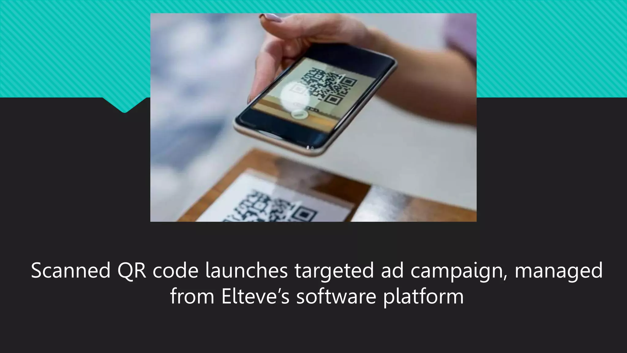 Elteve - Leveraging QR Codes with On-Parcel Ads | PPTX