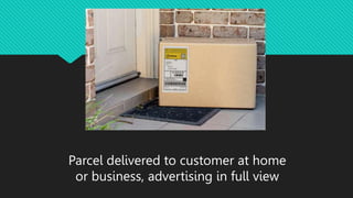 Elteve - Leveraging QR Codes with On-Parcel Ads | PPTX